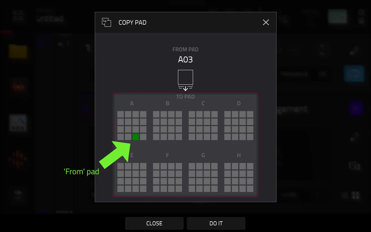 MPC Samples > How do I rearrange the pad layout of a drum kit?