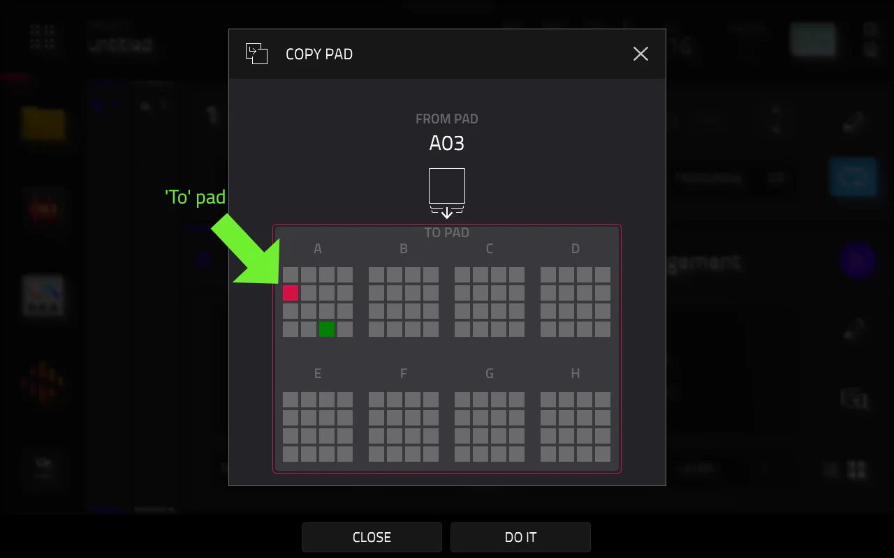 MPC Samples > How do I rearrange the pad layout of a drum kit?